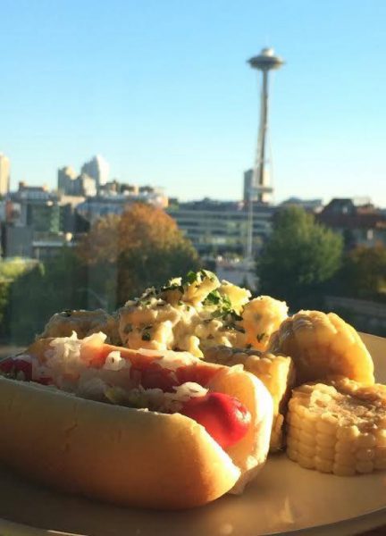 Maine Red Snapper Hot Dog Steals Seattle Skyline Shot! - W.A. Bean & Sons
